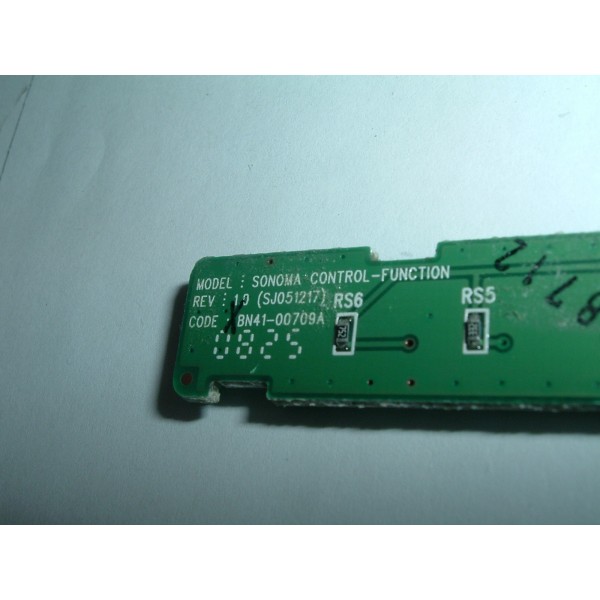 SAMSUNG Boutons de contrôle BN41-00709A REV 1.0 / LN37A330J1D ...