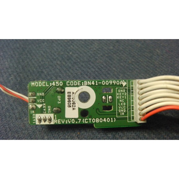 SAMSUNG IR Remote Sensor BN41-00990A REV:V0.7 / LN40B540P8F - ALFA ...