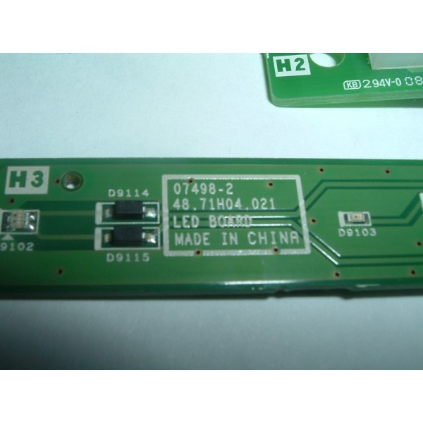 SONY IR Sensor & LED Boards 48-71H03.021, 48.71H040.21 / KDL-46S4100 ...