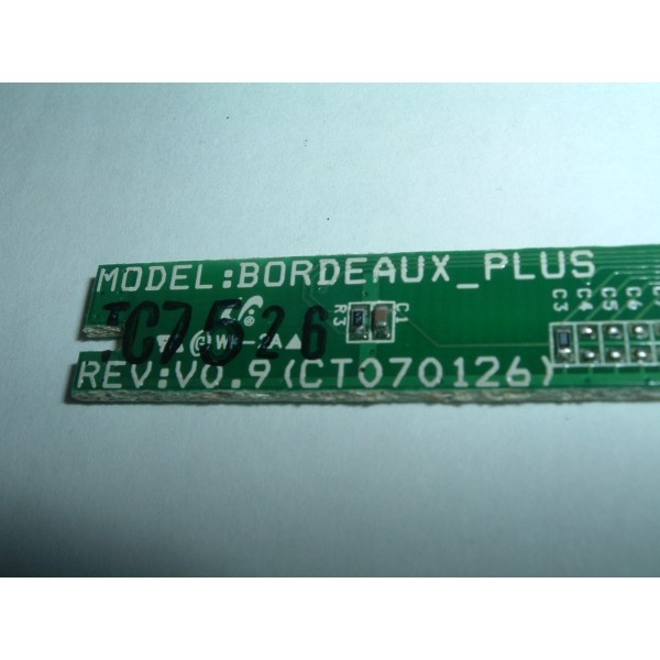 SAMSUNG Boutons de contrôle BN41-00849A REV V0.9 / LN-T1953H / LN ...